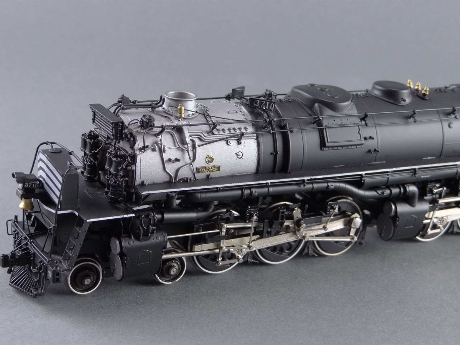 HO Brass Model Train - Key D&RGW 4-6-6-4 Challenger L-105 #3710 - As ...