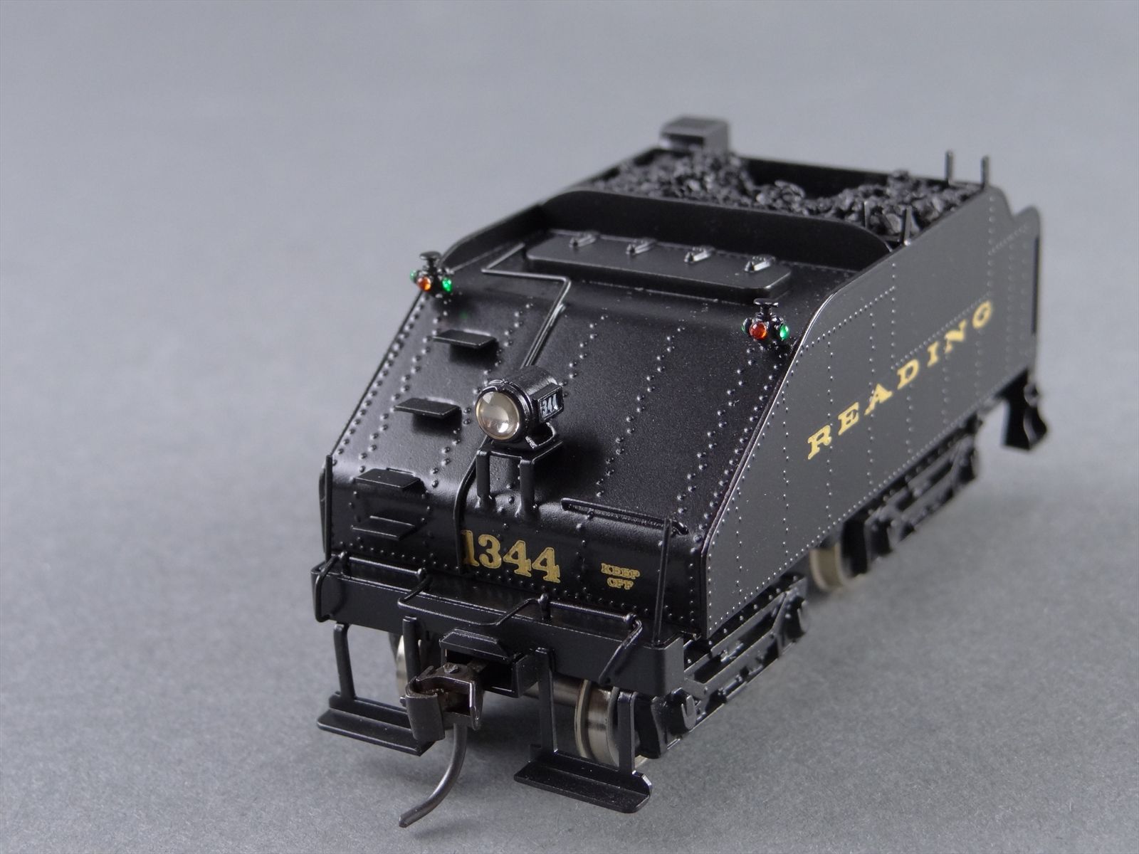 HO Brass Model Train - Gem Reading B8a 0-6-0 Camelback Loco #1344 - Custom
