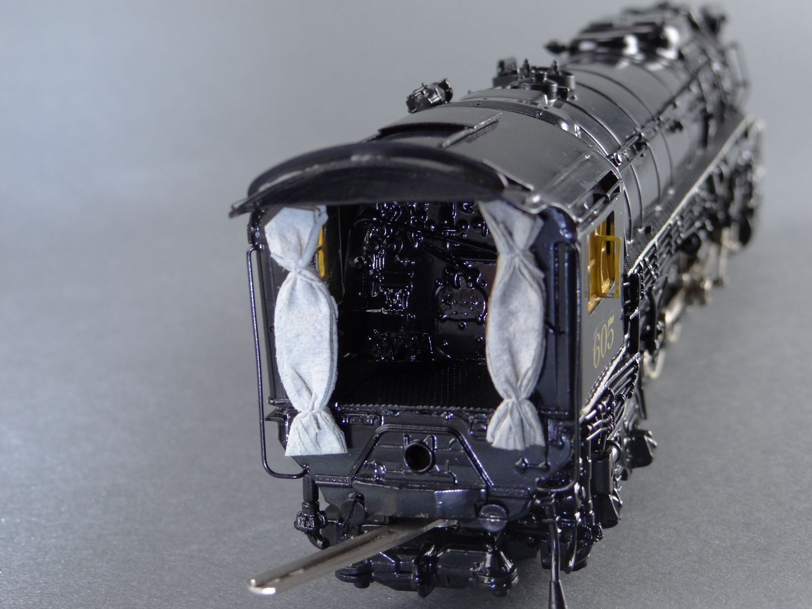 HO Brass Model Train - OMI 1405.1 C&O Chesapeake & Ohio 4-8-4 J3a #605 ...