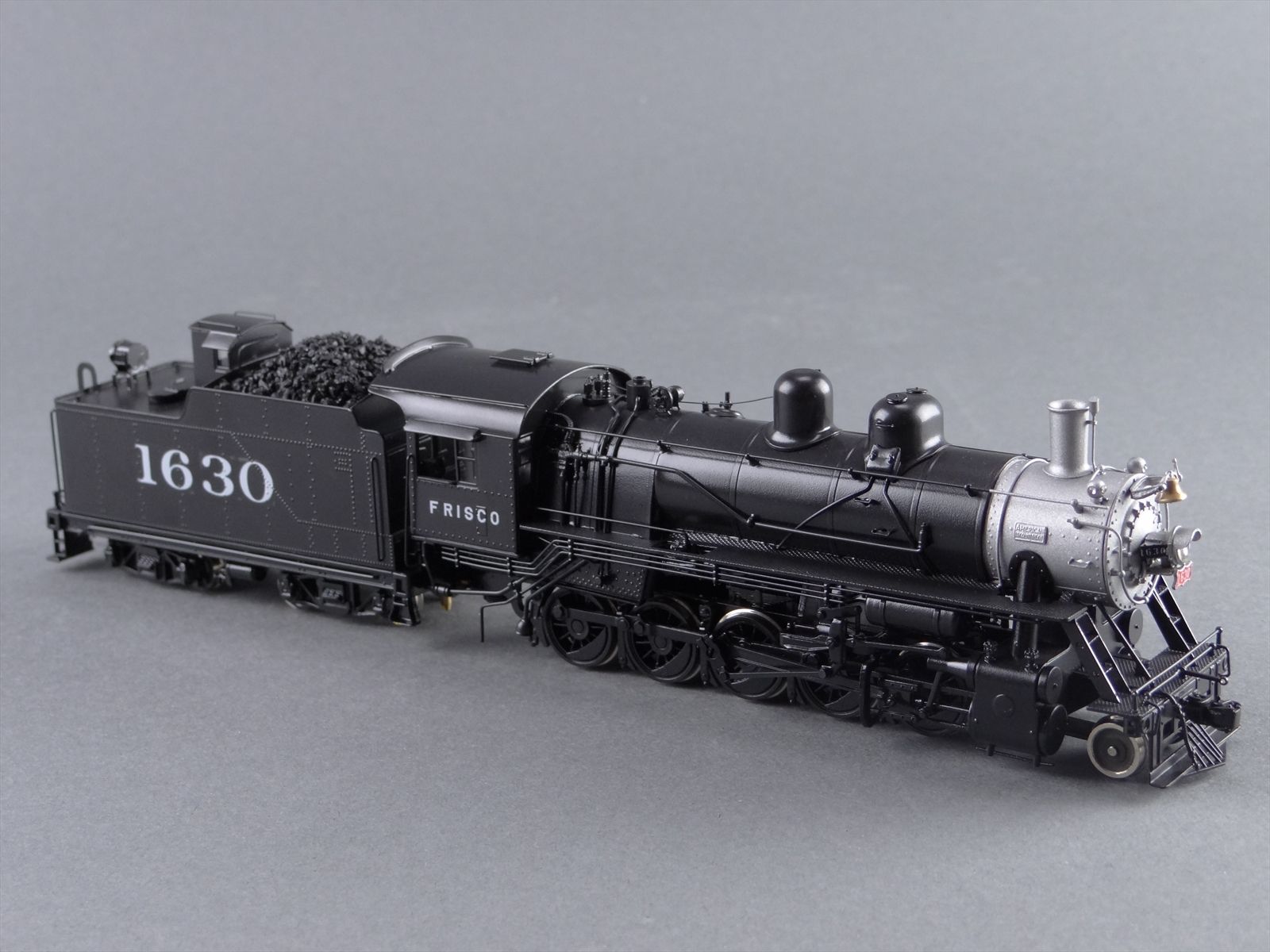 HO Brass Model Train - PFM United SLSF Frisco 2-10-0 #1630 - 1977 Late ...