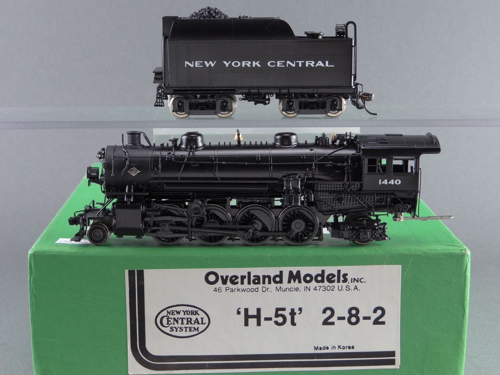 HO Brass Model Train - OMI 1418 Overland NYC 2-8-2 Class H-5t #1440 ...