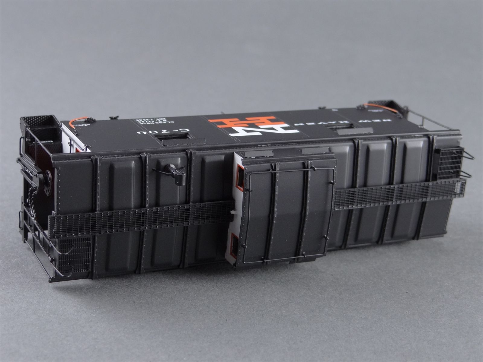 HO Brass Model Train - OMI 3995.1 Overland NH New Haven NE-6 Caboose #C ...