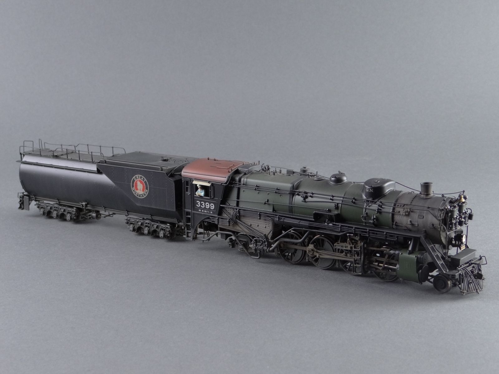 HO Brass Model Train - GPM Glacier Park GN Great Northern O-8 2-8-2 ...