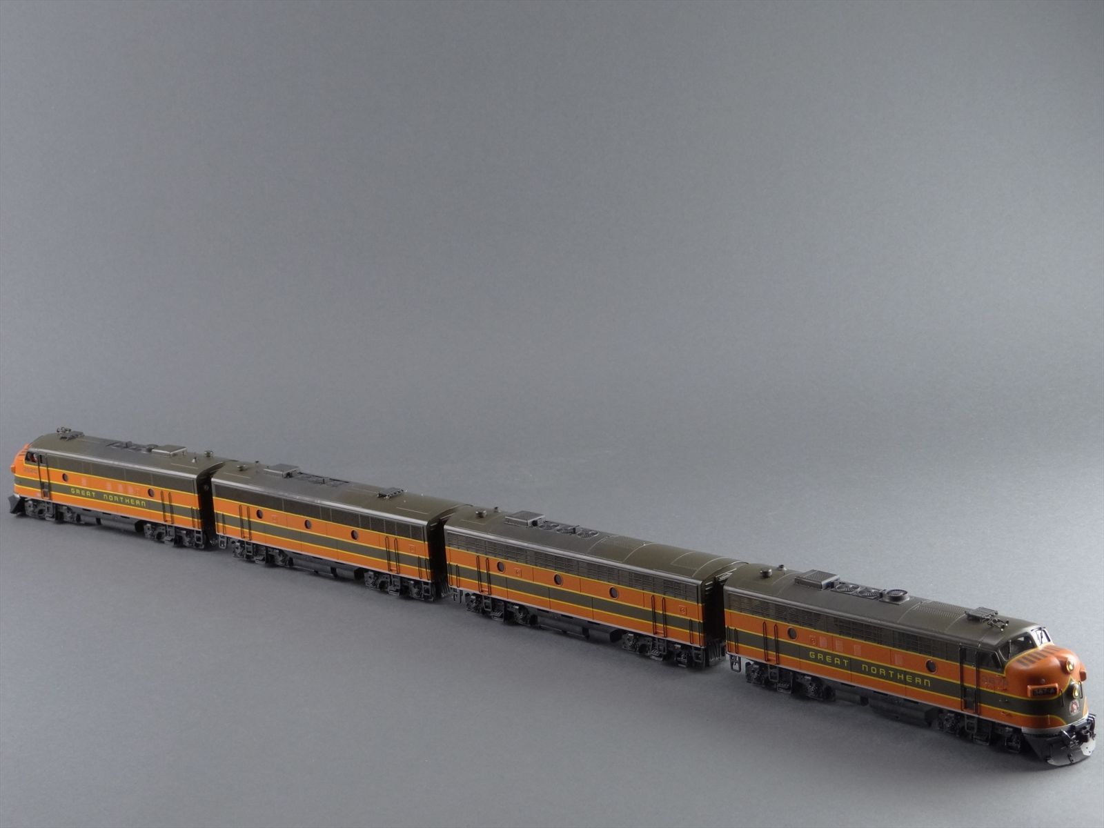 HO Brass Oriental GN Empire Builder EMD FP7 F7 A-B-B-A Diesel Set - Pro ...