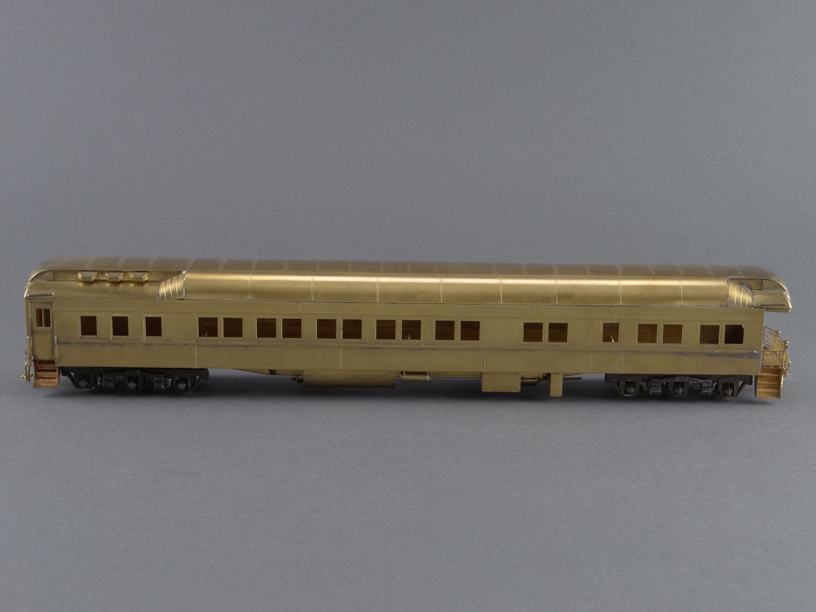HO Brass Model Train - G Series Pullman Observation Passenger Car ...