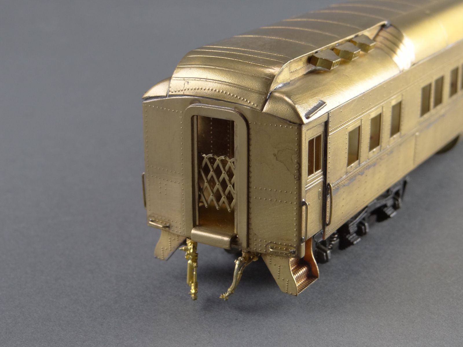 HO Brass Model Train - G Series Pullman Observation Passenger Car ...