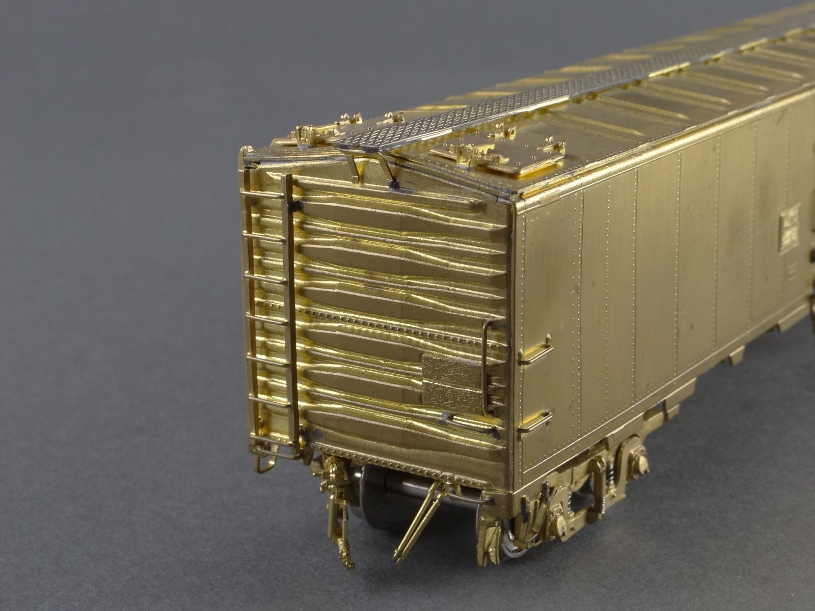 HO Brass Model Train - PSC 15590 FM Models REA Ice Reefer - Unpainted