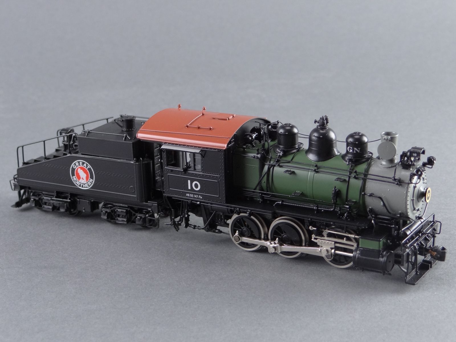 HO Brass Model Train - W&R GN Great Northern A-9, 0-6-0 #10 Version 2 ...