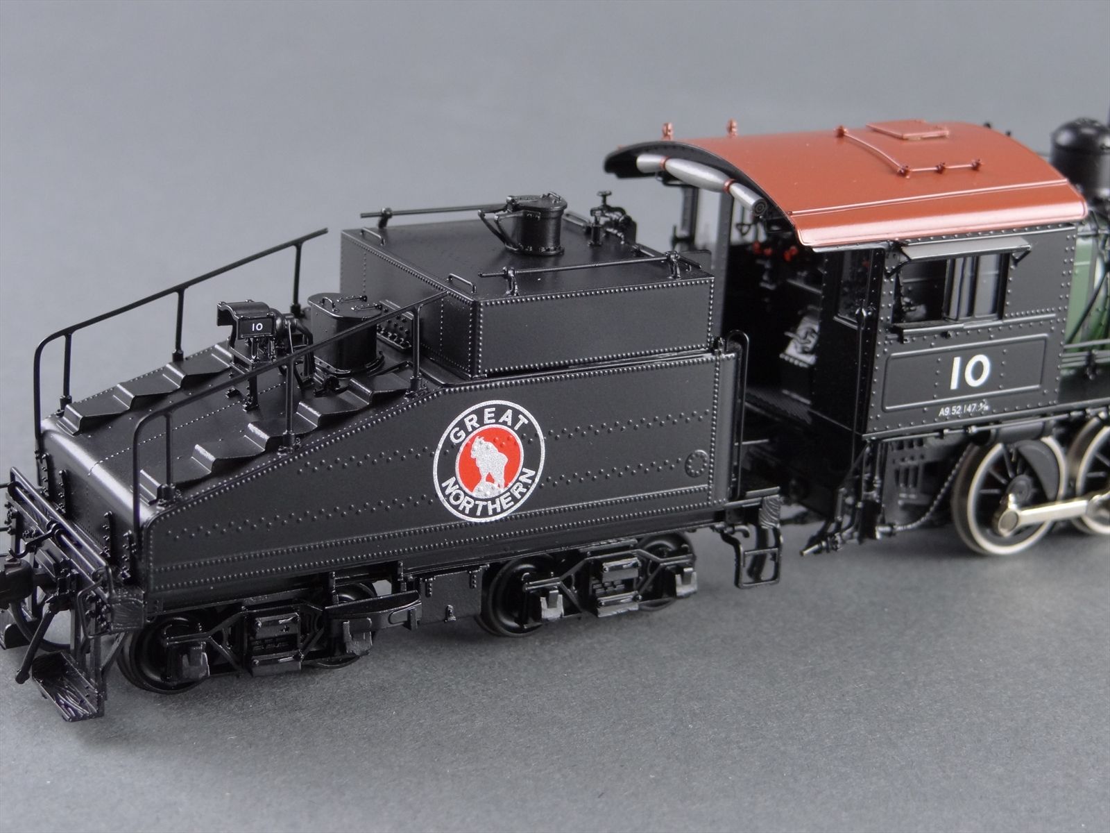 HO Brass Model Train - W&R GN Great Northern A-9, 0-6-0 #10 Version 2 ...
