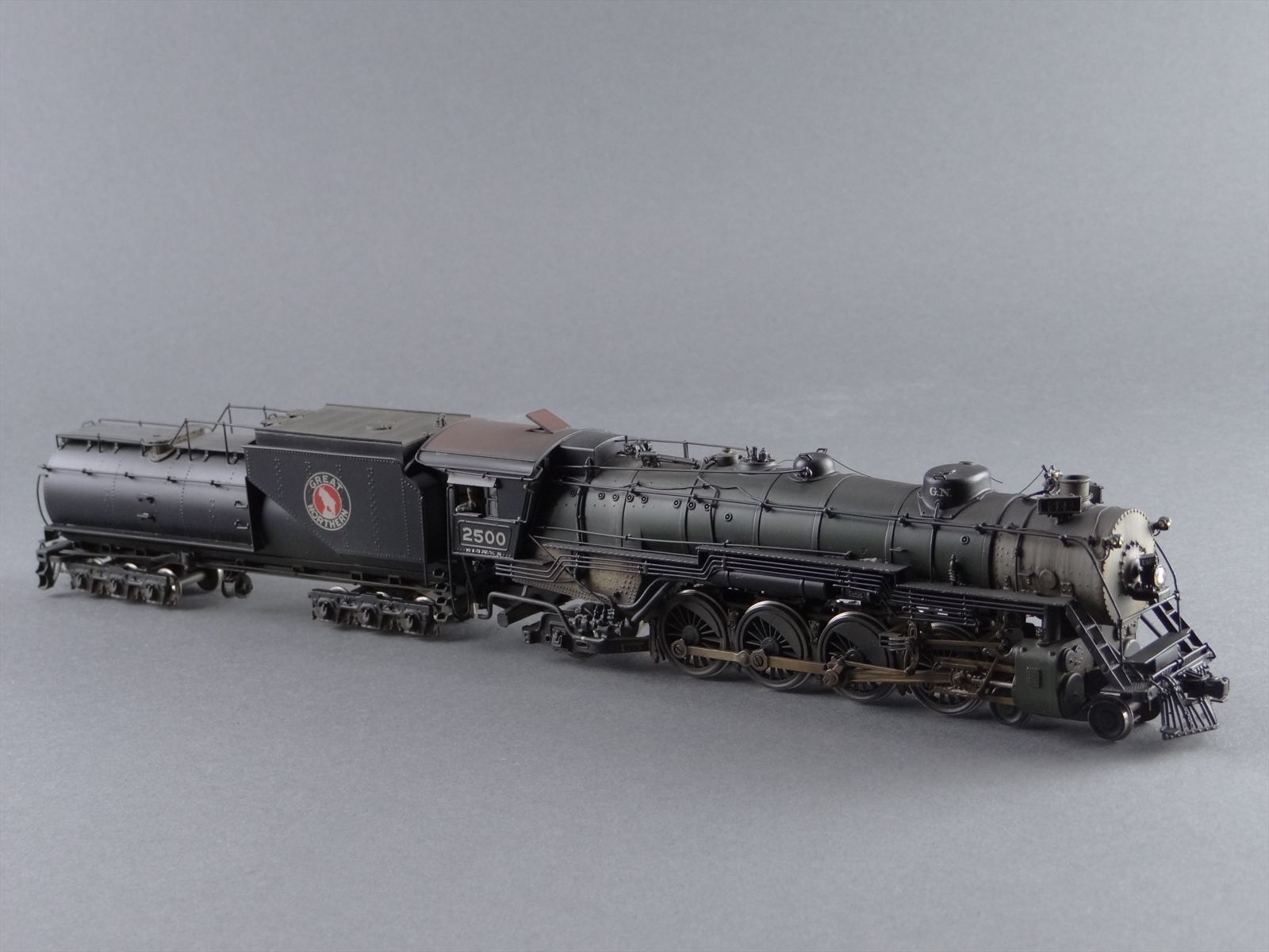 HO Brass Model Train - PFM Tenshodo GN Great Northern 4-8-2 P-2 #2500 ...