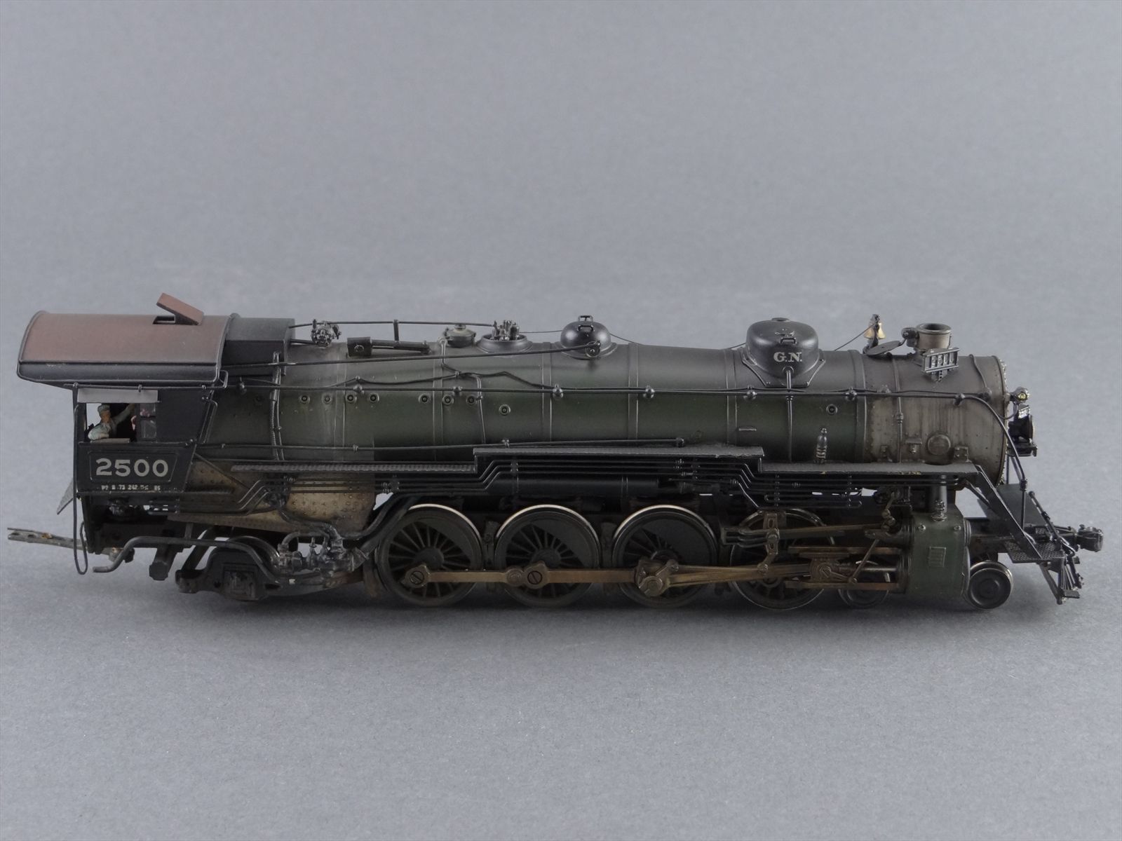 HO Brass Model Train - PFM Tenshodo GN Great Northern 4-8-2 P-2 #2500 ...