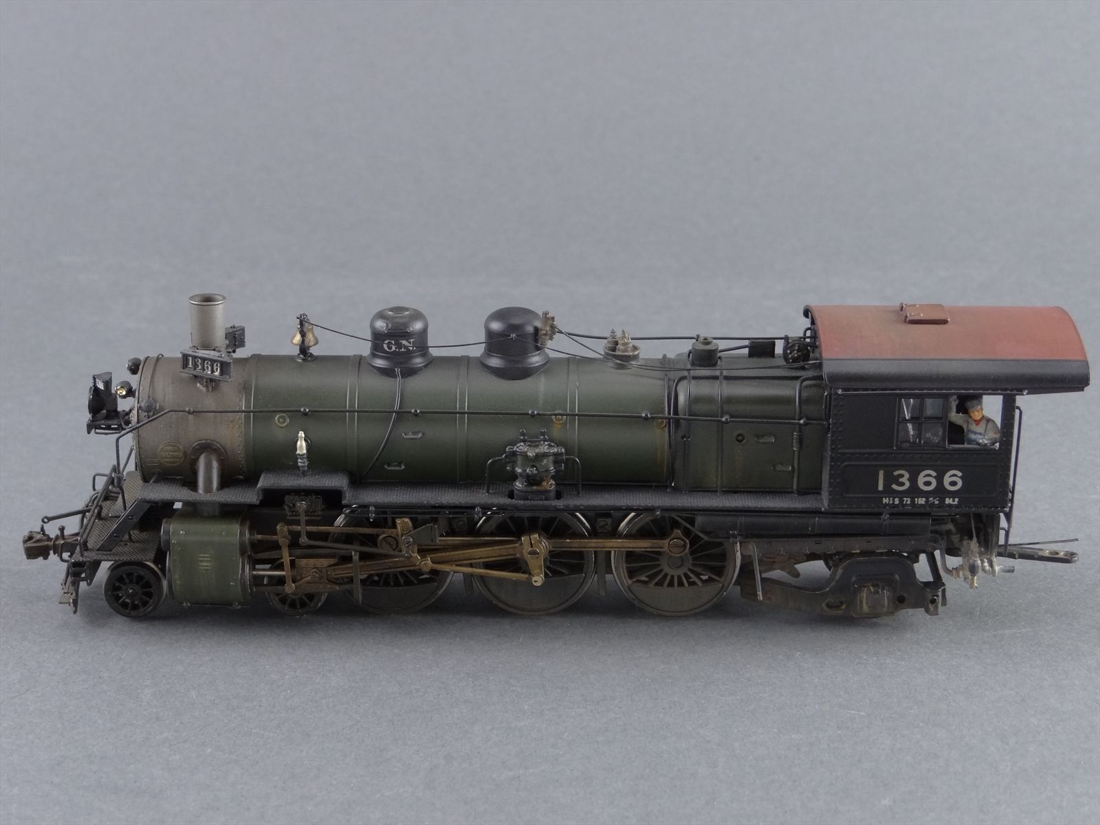 HO Brass Model Train - PFM United GN Great Northern H-5 4-6-2 #1366 ...