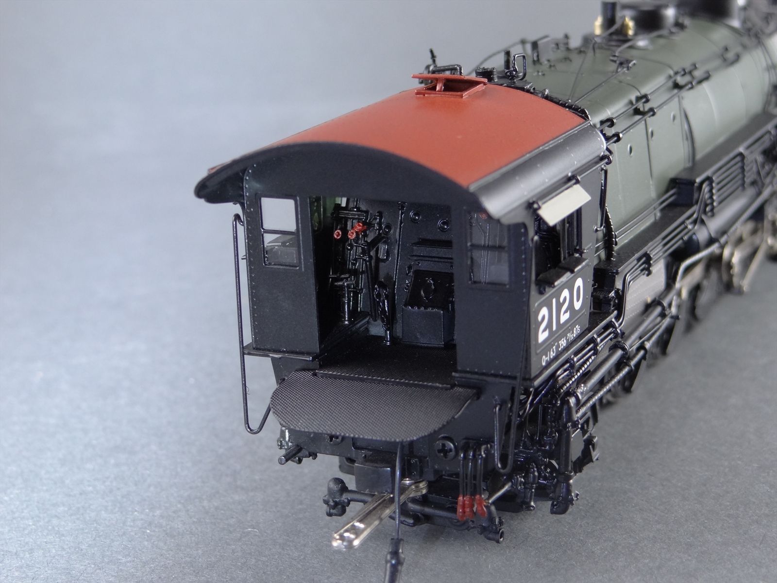 HO Brass Model Train - CIL 2288.1 GN Great Northern Q-1 2-10-2 #2120 ...