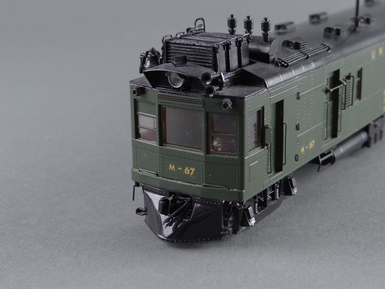 HO Brass Model Train - W&R UP Union Pacific M-66 M-67 EMC Gas Electric ...