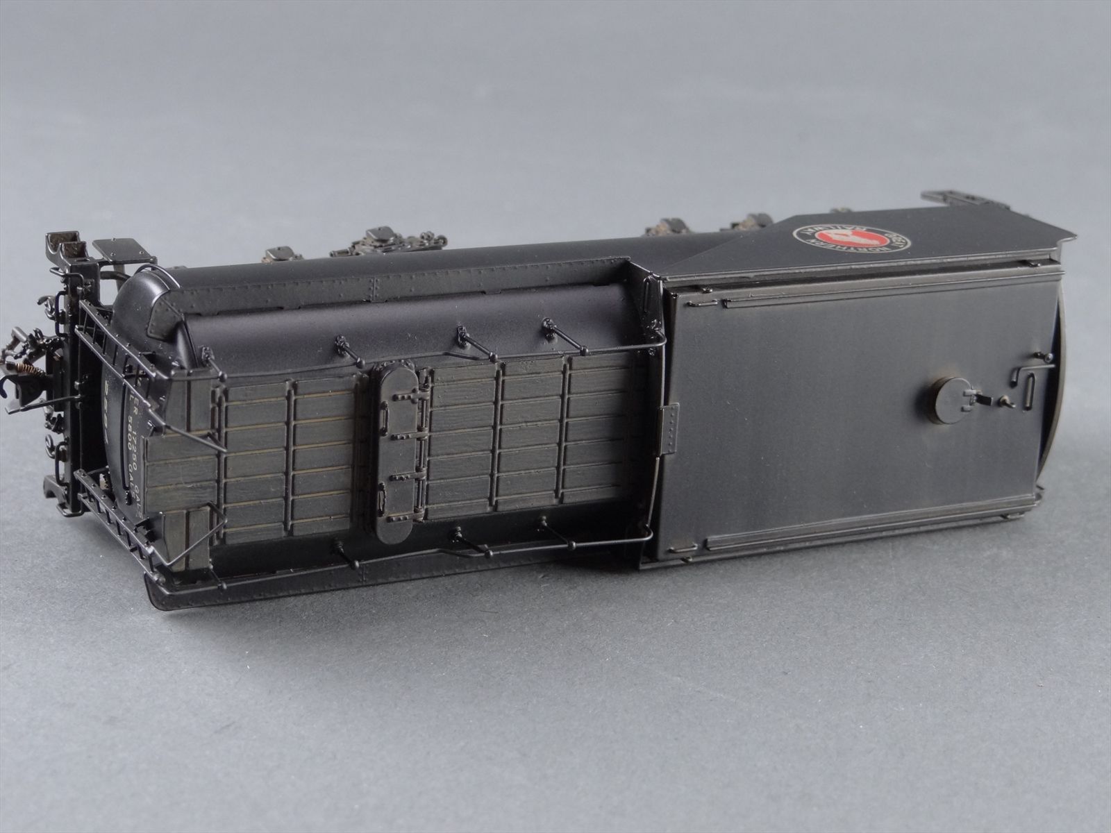 HO Brass Model Train - CIL 2203.1 GN 4-8-4 S-2 #2584 Open Cab - Glacier ...