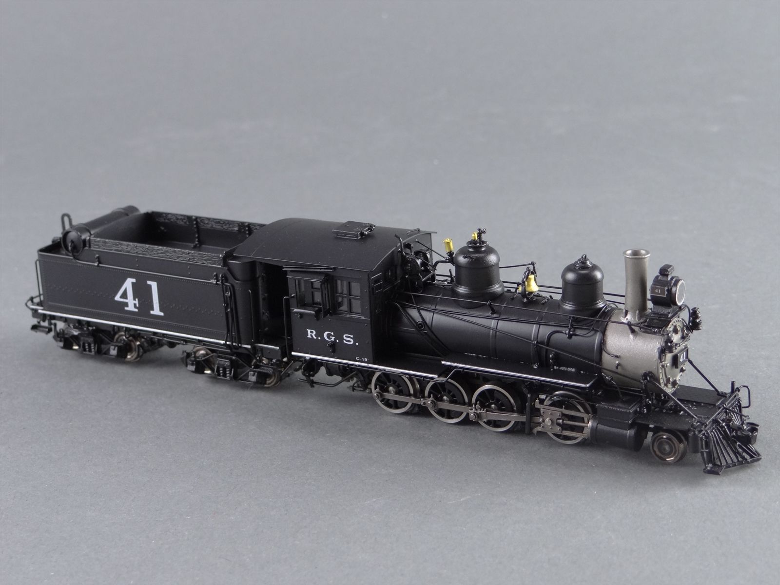 HOn3 Brass Model Train - PSC 17210-2 RGS Rio Grande Southern 2-8-0 C-19 #41
