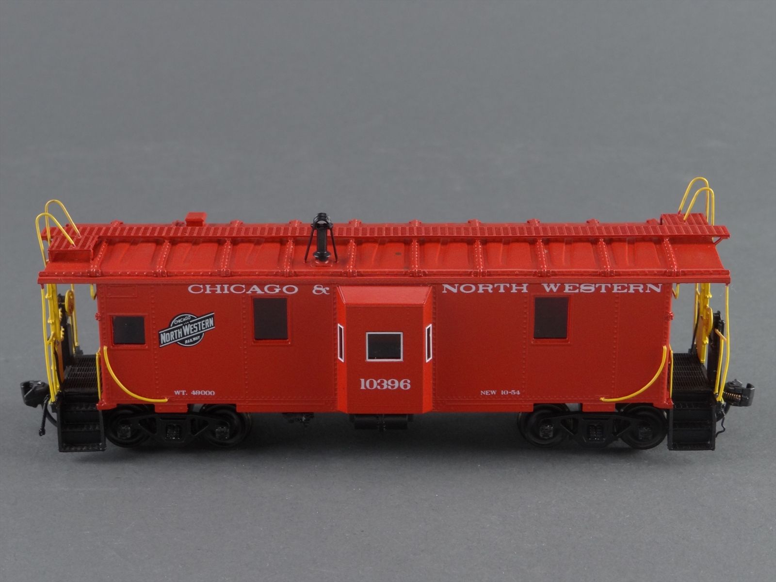 HO Brass Model Train - OMI 3701.1 Overland C&NW Steel Bay Window ...