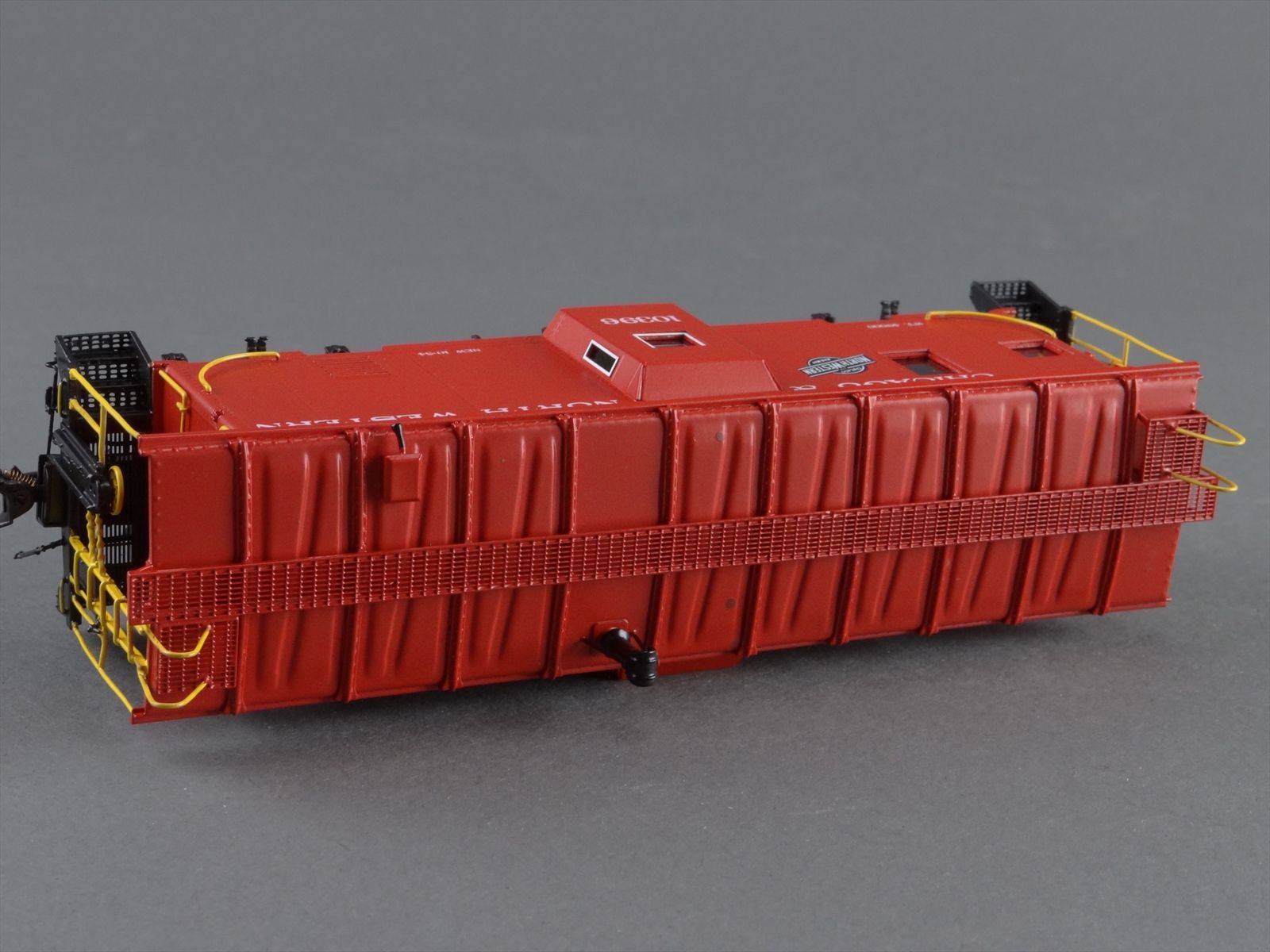 HO Brass Model Train - OMI 3701.1 Overland C&NW Steel Bay Window ...