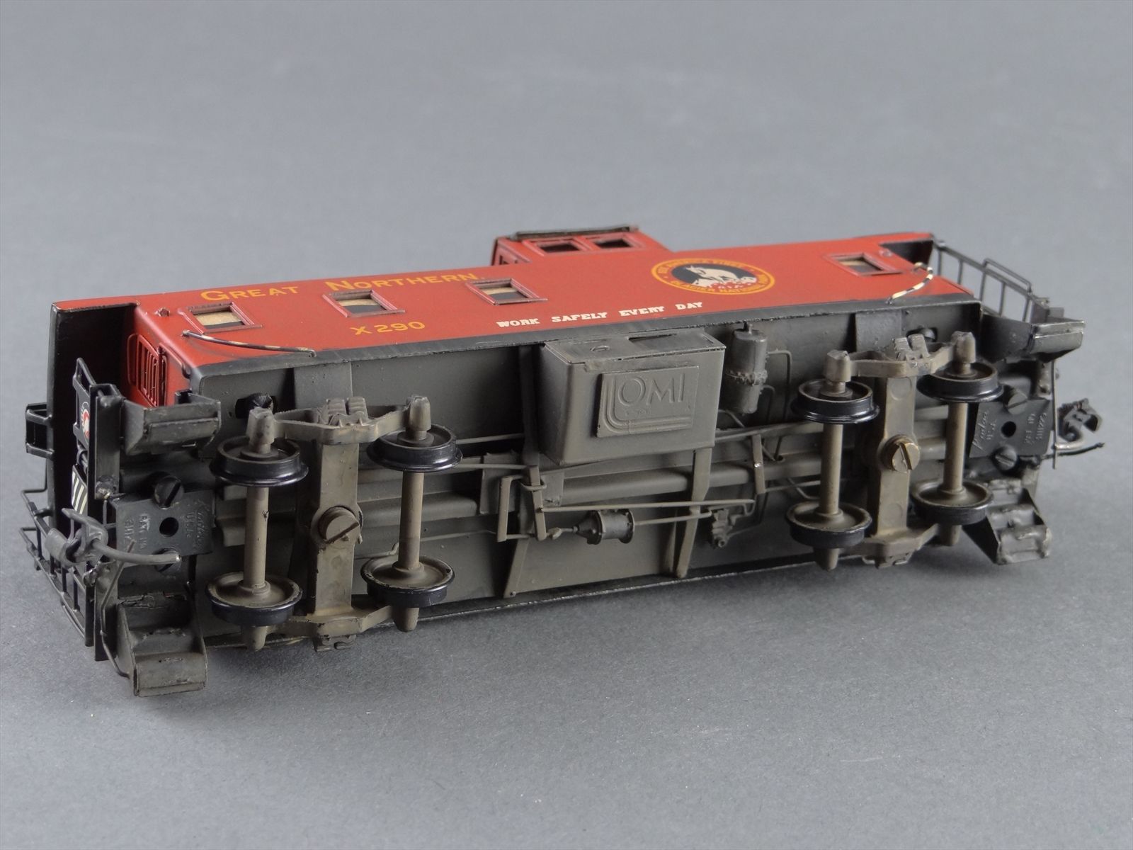 HO Brass Model Train - OMI 1107 Overland GN Great Northern Steel ...