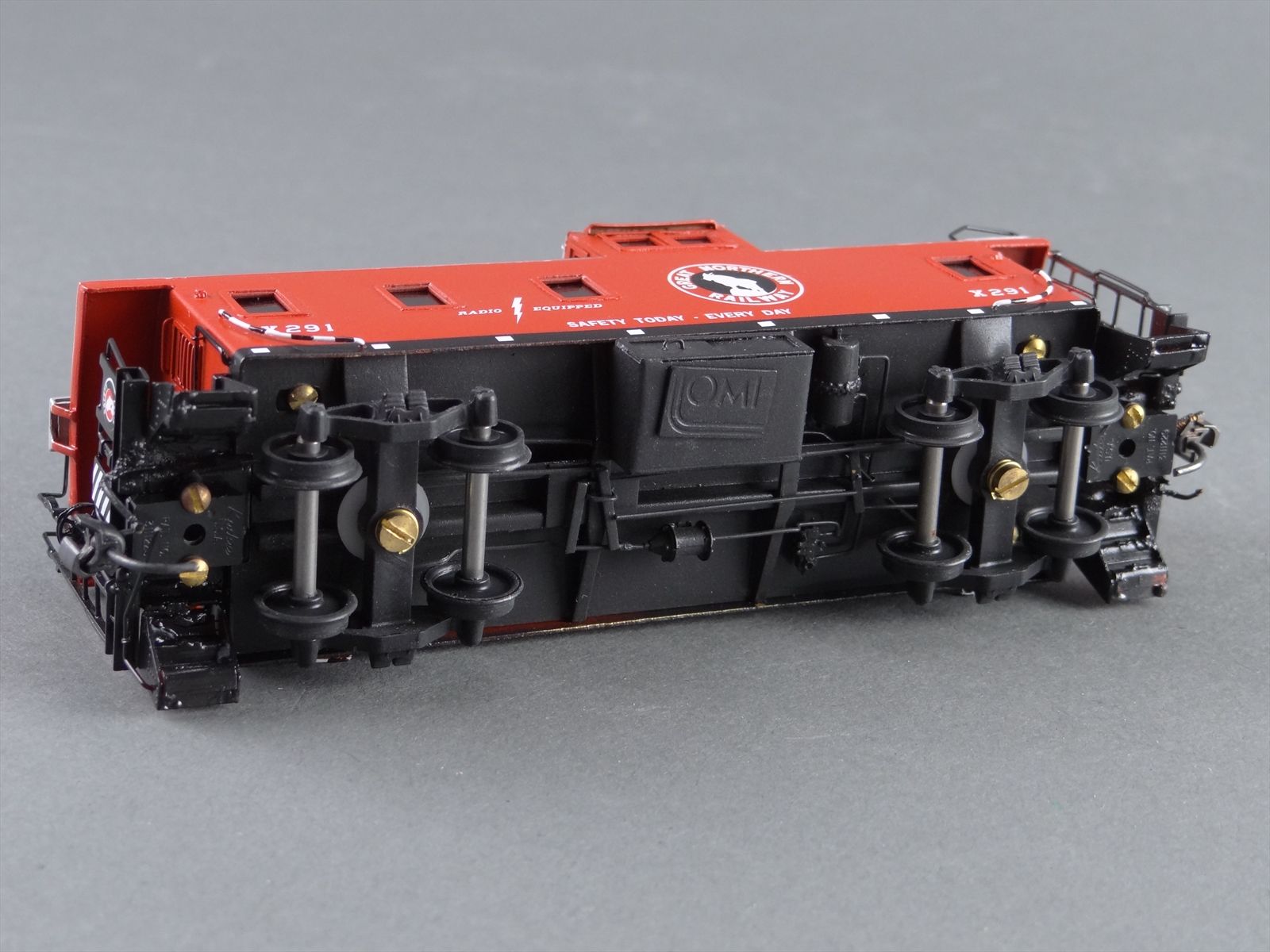 HO Brass Model Train - OMI 1107 Overland GN Great Northern Steel ...