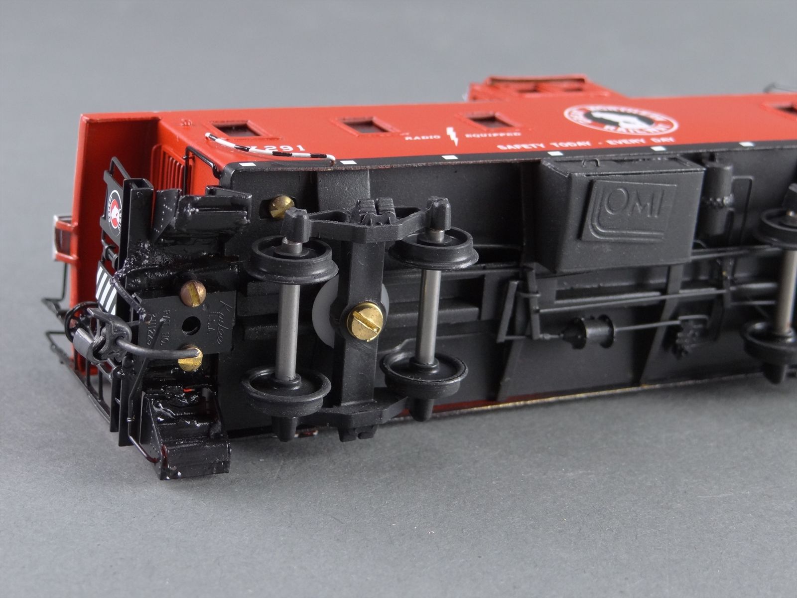 HO Brass Model Train - OMI 1107 Overland GN Great Northern Steel ...
