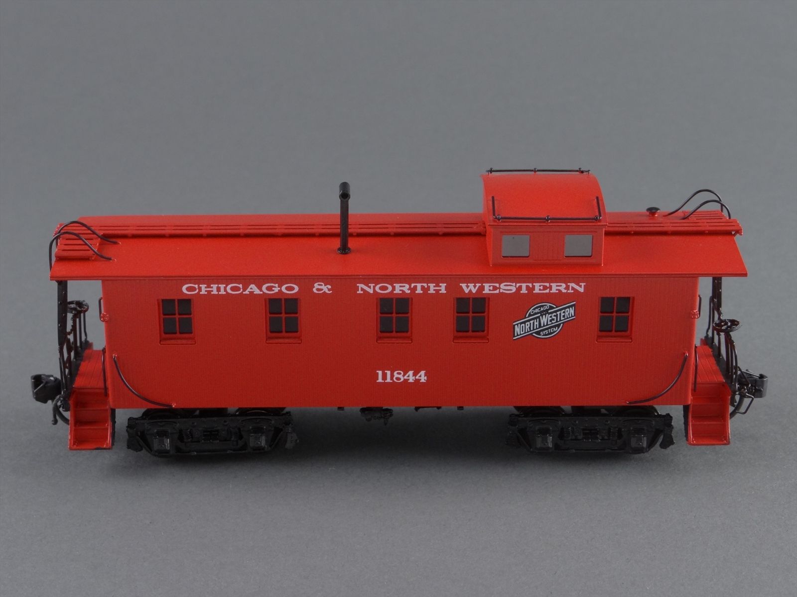HO Brass Model Train - Division Point C&NW Standard Caboose #11486