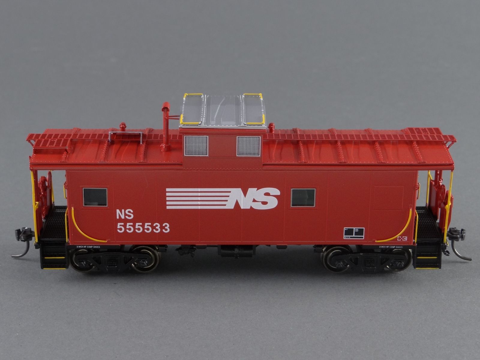 HO Brass Model Train - OMI 4262.2 Overland NS Norfolk Southern Caboose ...