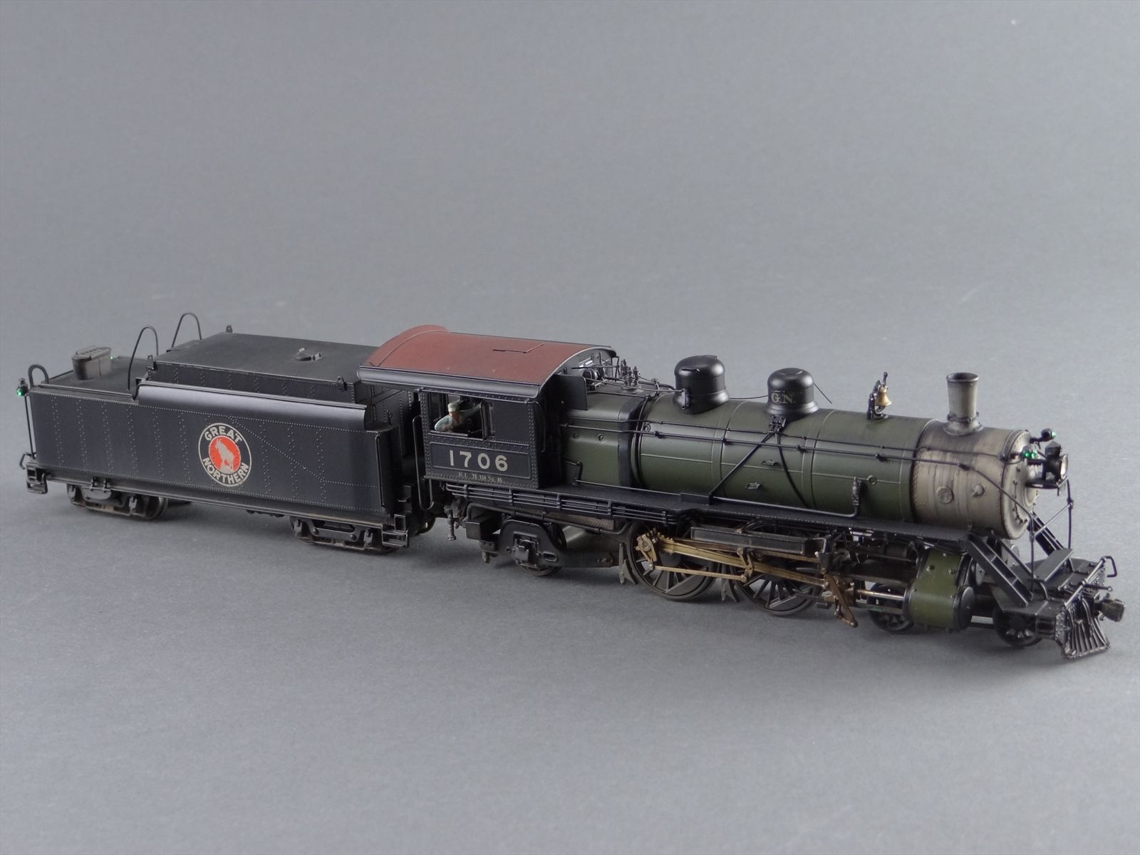 HO Brass Model Train - Oriental GN Great Northern 4-4-2 K-1 #1706 ...