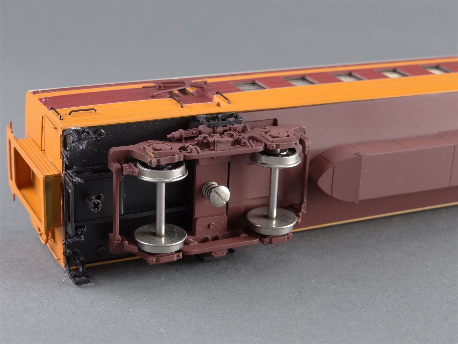 HO Brass Model Train - PSC 17196-7 Milwaukee 1939 Hiawatha 60' RPO Rail ...