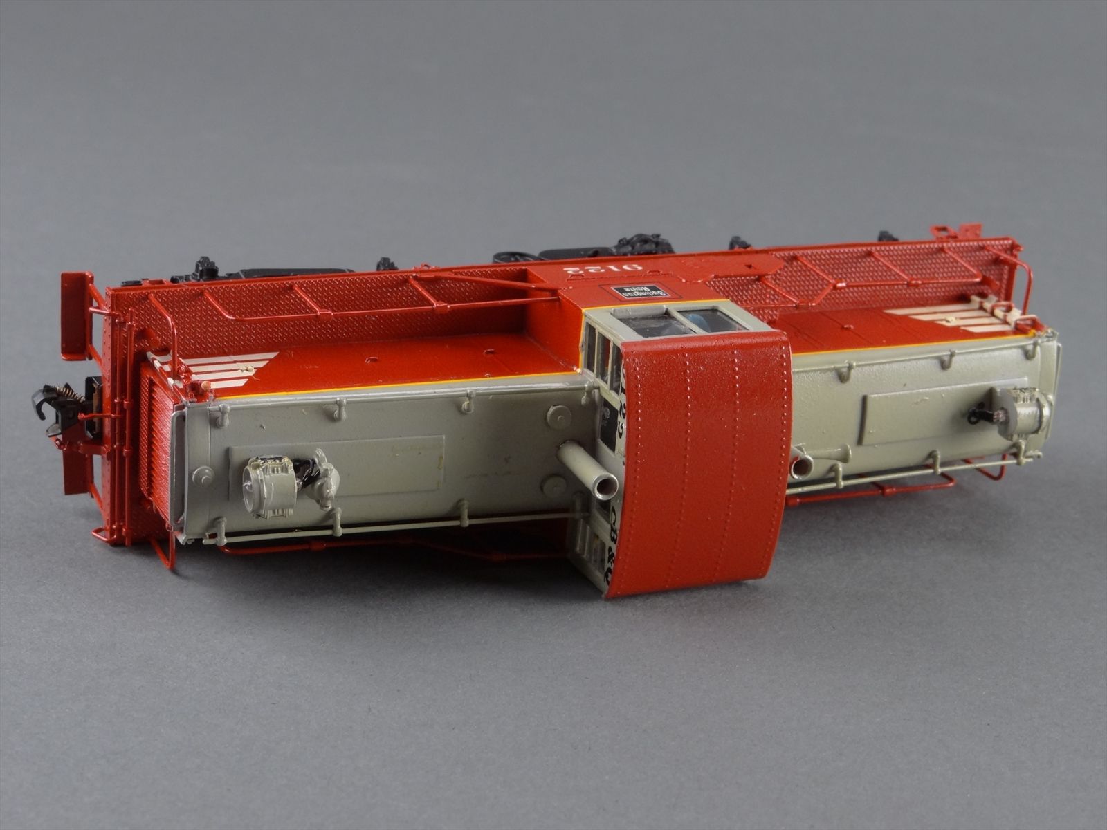 HO Brass Model Train - Oriental 0390 CB&Q Burlington MLW 65-Ton Center ...