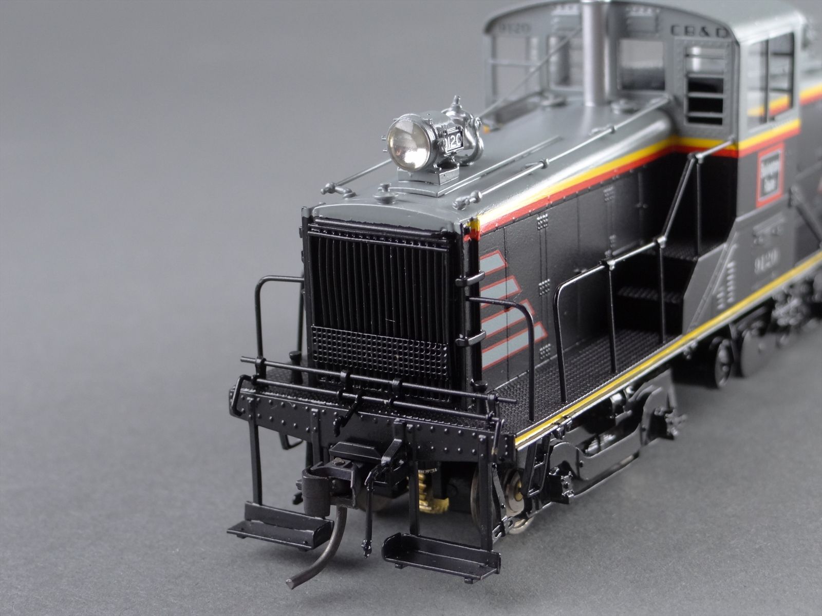 HO Brass Model Train - Oriental 0390 CB&Q Burlington MLW 65-Ton Center ...