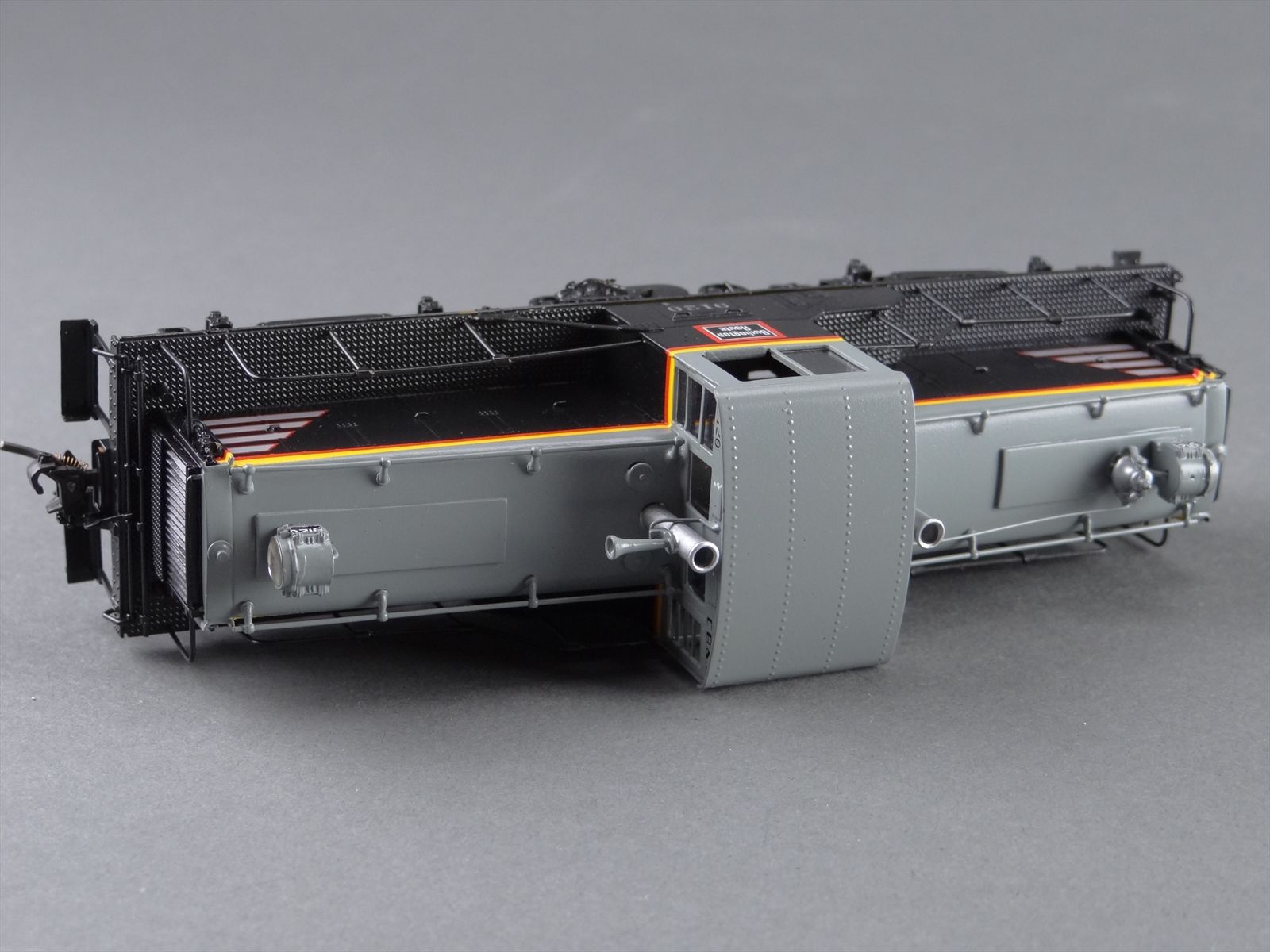 HO Brass Model Train - Oriental 0390 CB&Q Burlington MLW 65-Ton Center ...