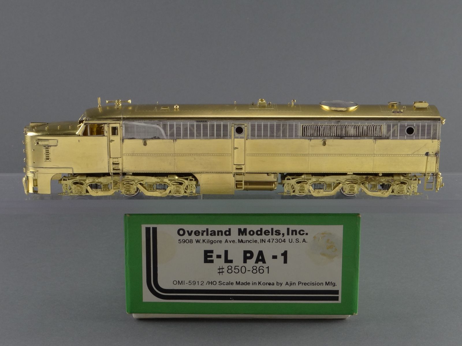 HO Brass Model Train - OMI 5912 EL Erie Lackawanna Alco PA-1 Diesel - Unpainted