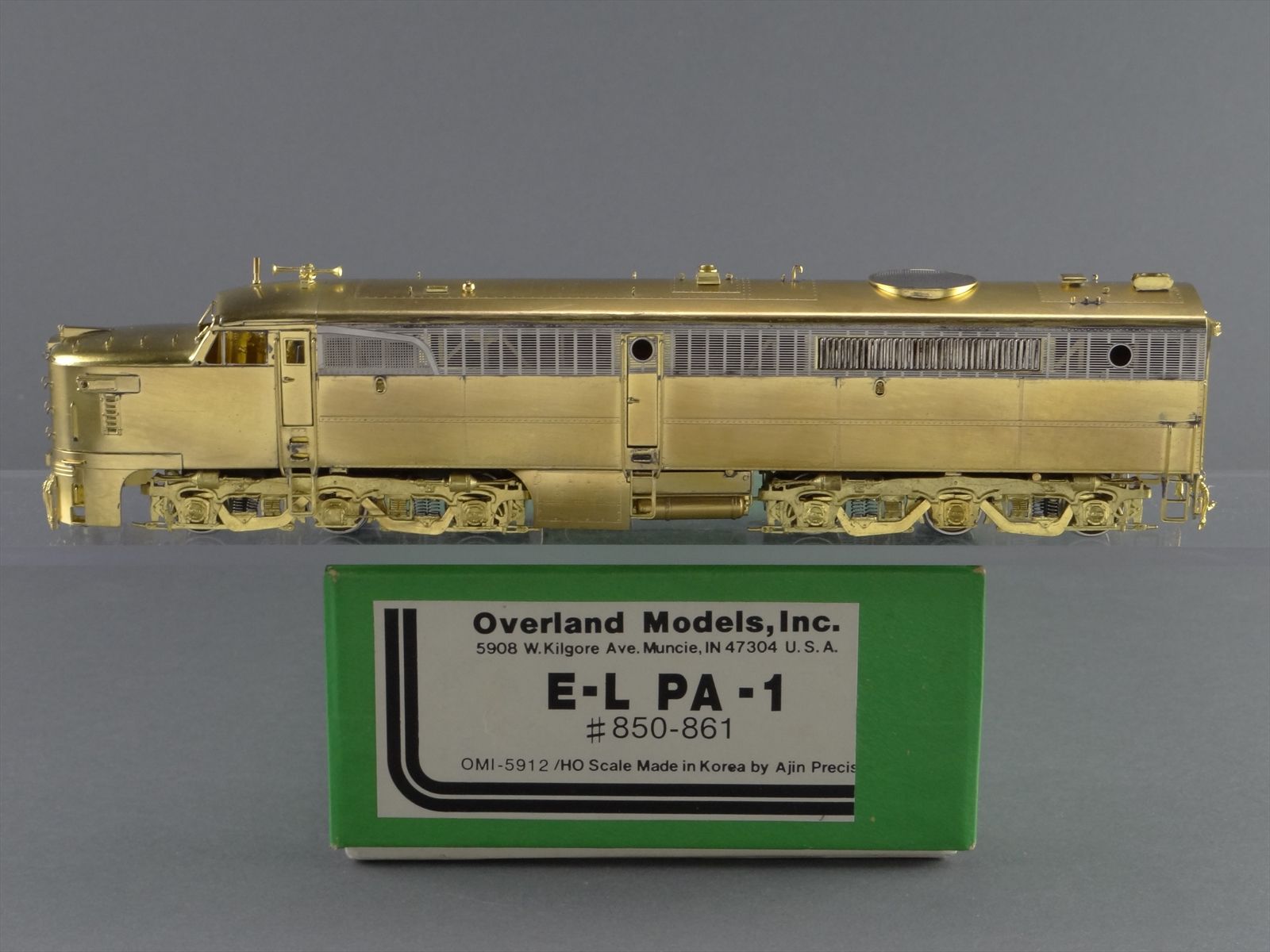 HO Brass Model Train - OMI 5912 EL Erie Lackawanna Alco PA-1 Diesel - Unpainted