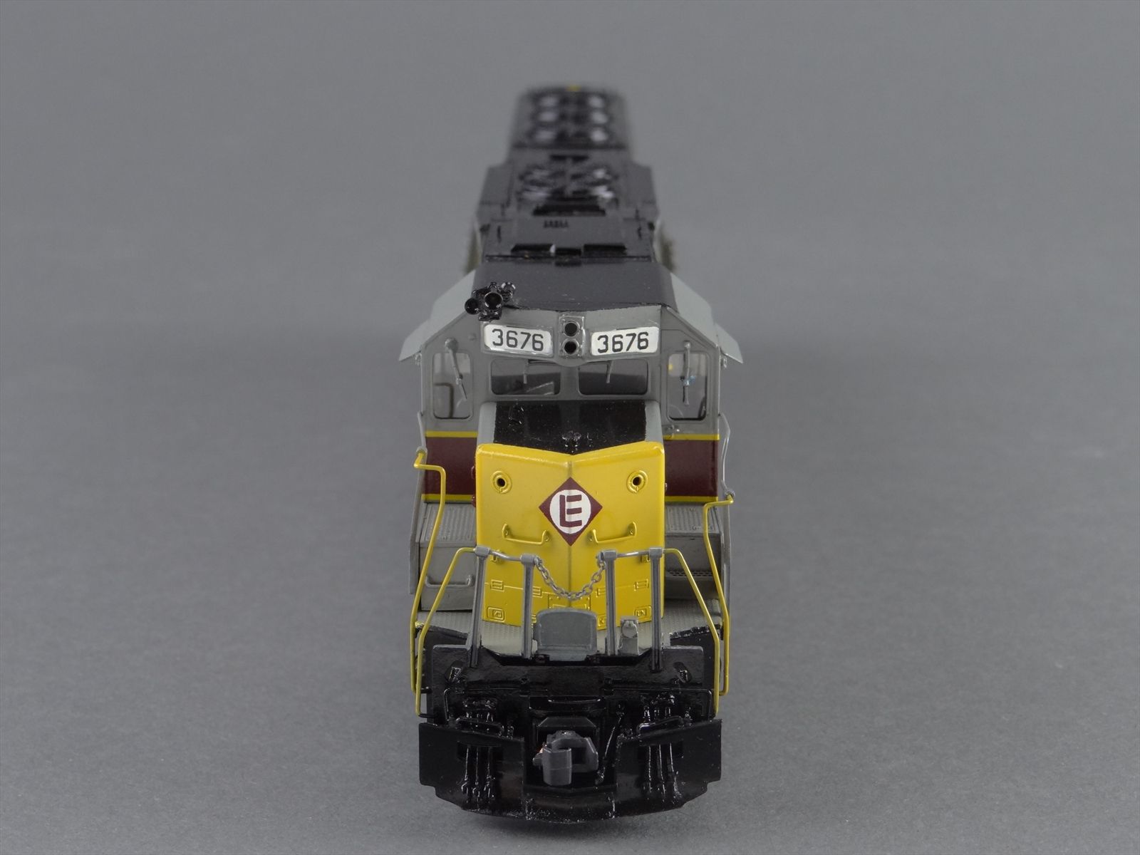 HO Brass Model Train - OMI #5778 Overland EL Erie-Lackawanna SD45-2 #3676 - CUSTOM