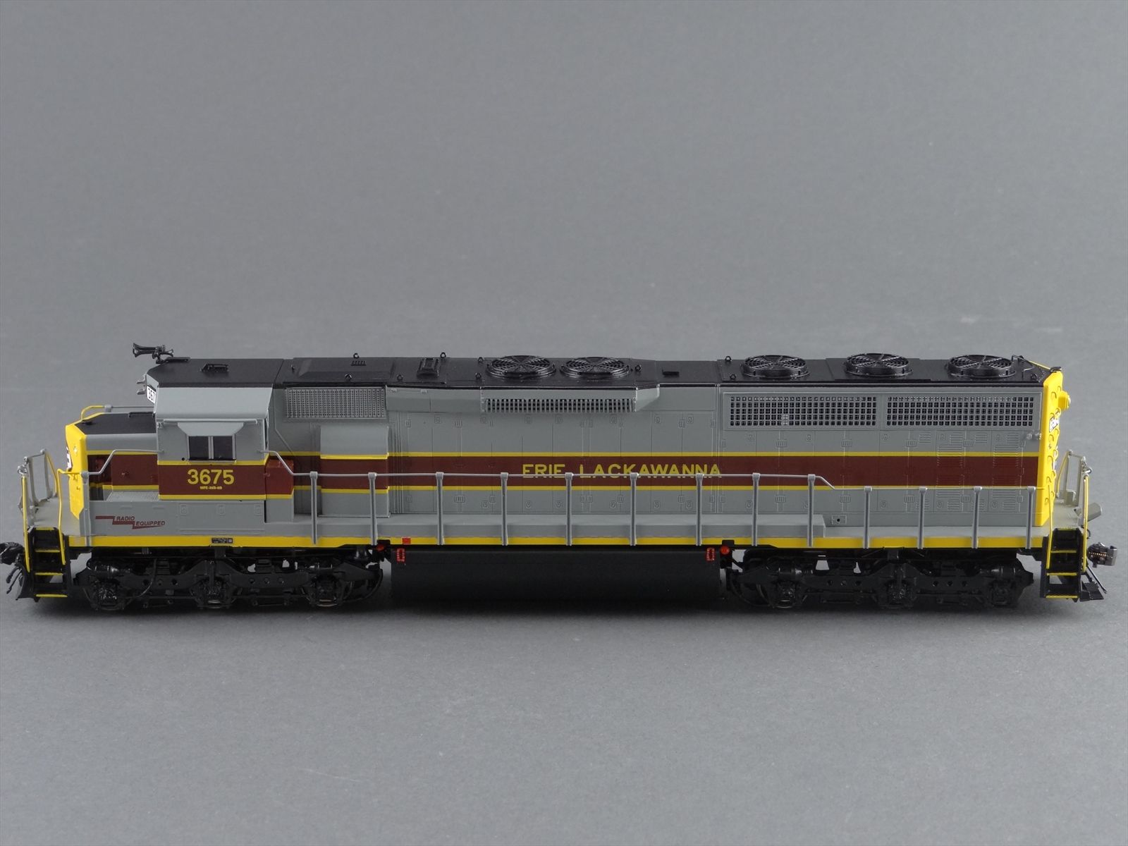HO Brass Model Train - OMI #6378.1 Overland EL Erie-Lackawanna SD45-2 #3675
