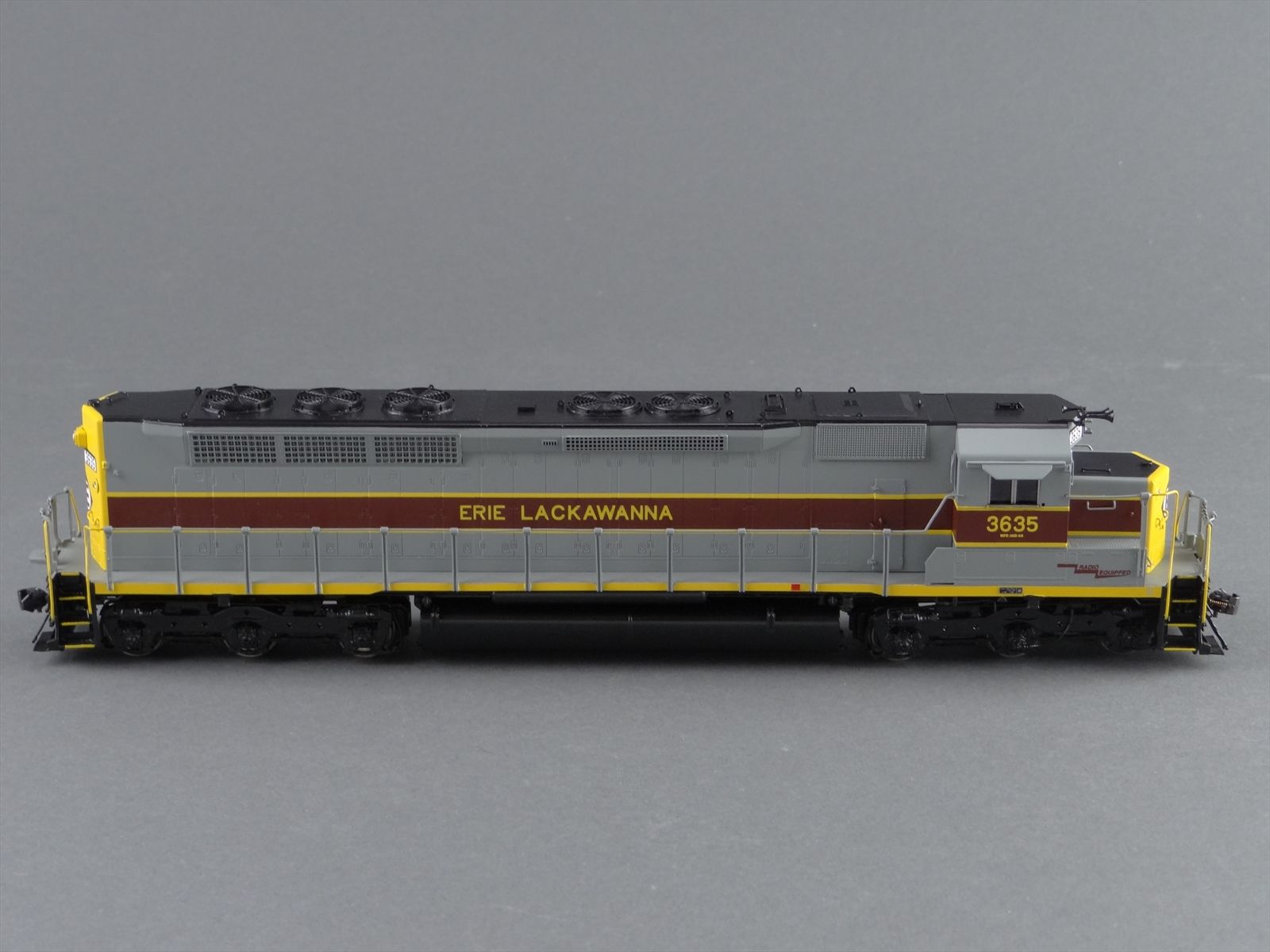 HO Brass Model Train - OMI #6378.1 Overland EL Erie-Lackawanna SDP45 #3635