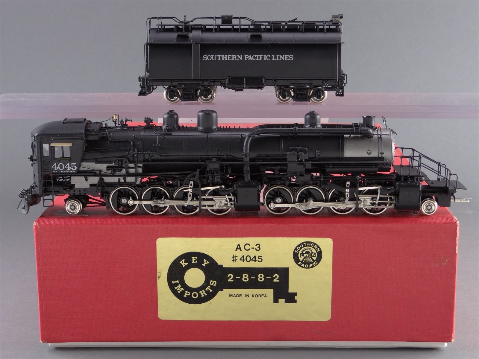 HO Brass Model Train - KEY SP Southern Pacific AC-3 2-8-8-2 Cab-Forward ...