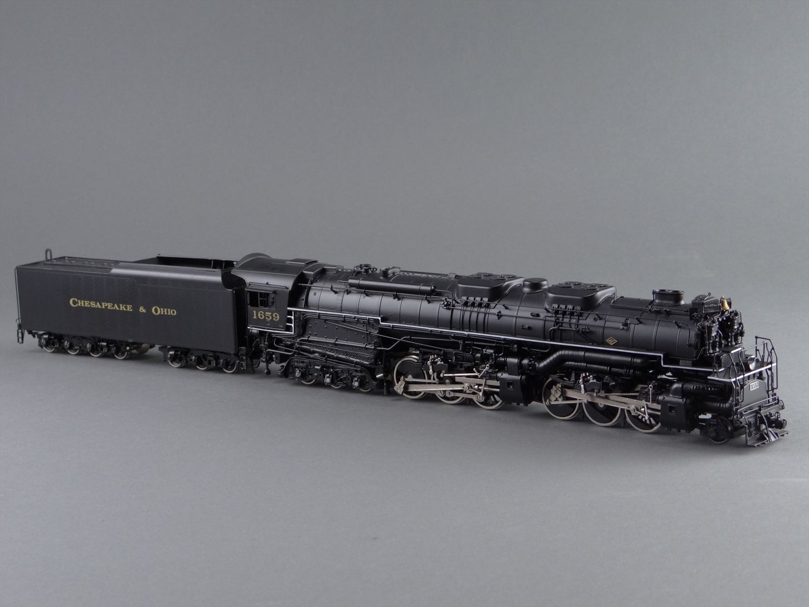 HO Brass Model Train - OMI 1539.1 C&O Chesapeake & Ohio H-8 2-6-6-6 ...