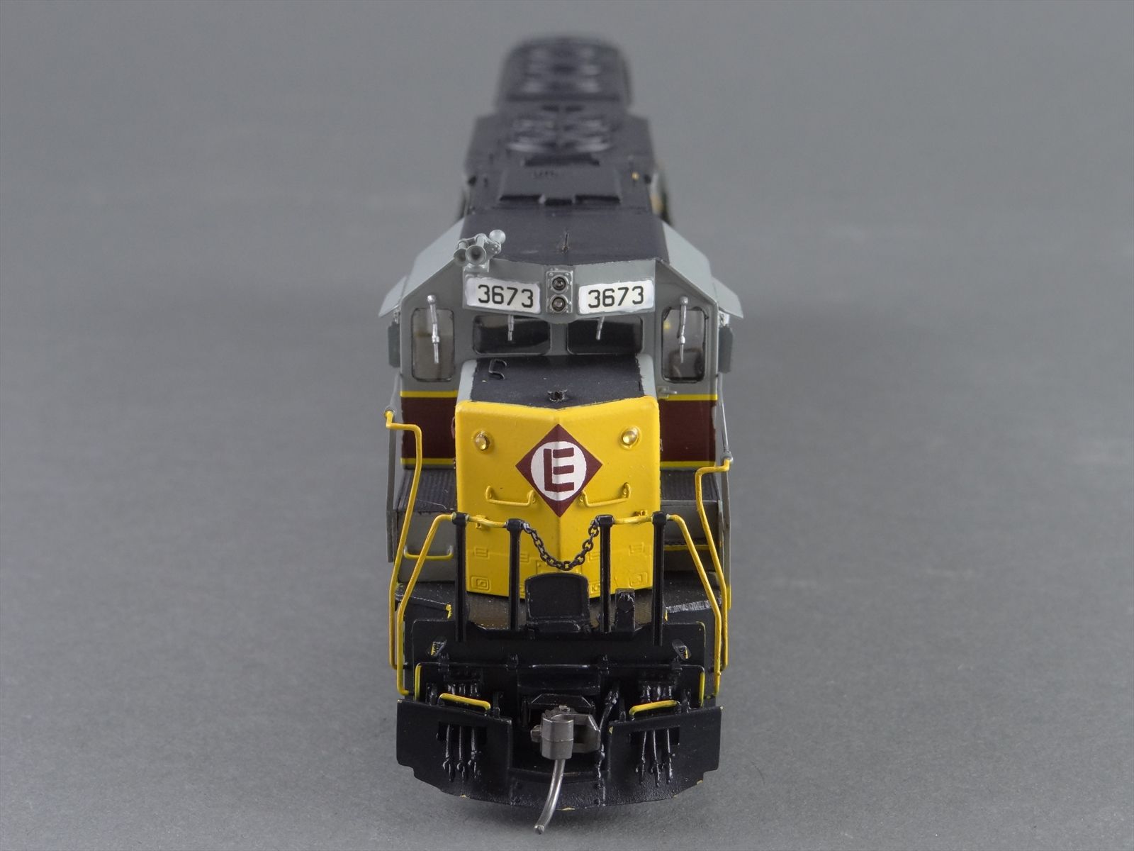 HO Brass Model Train - OMI #5778 Overland EL Erie-Lackawanna SD45-2 #3673 - CUSTOM