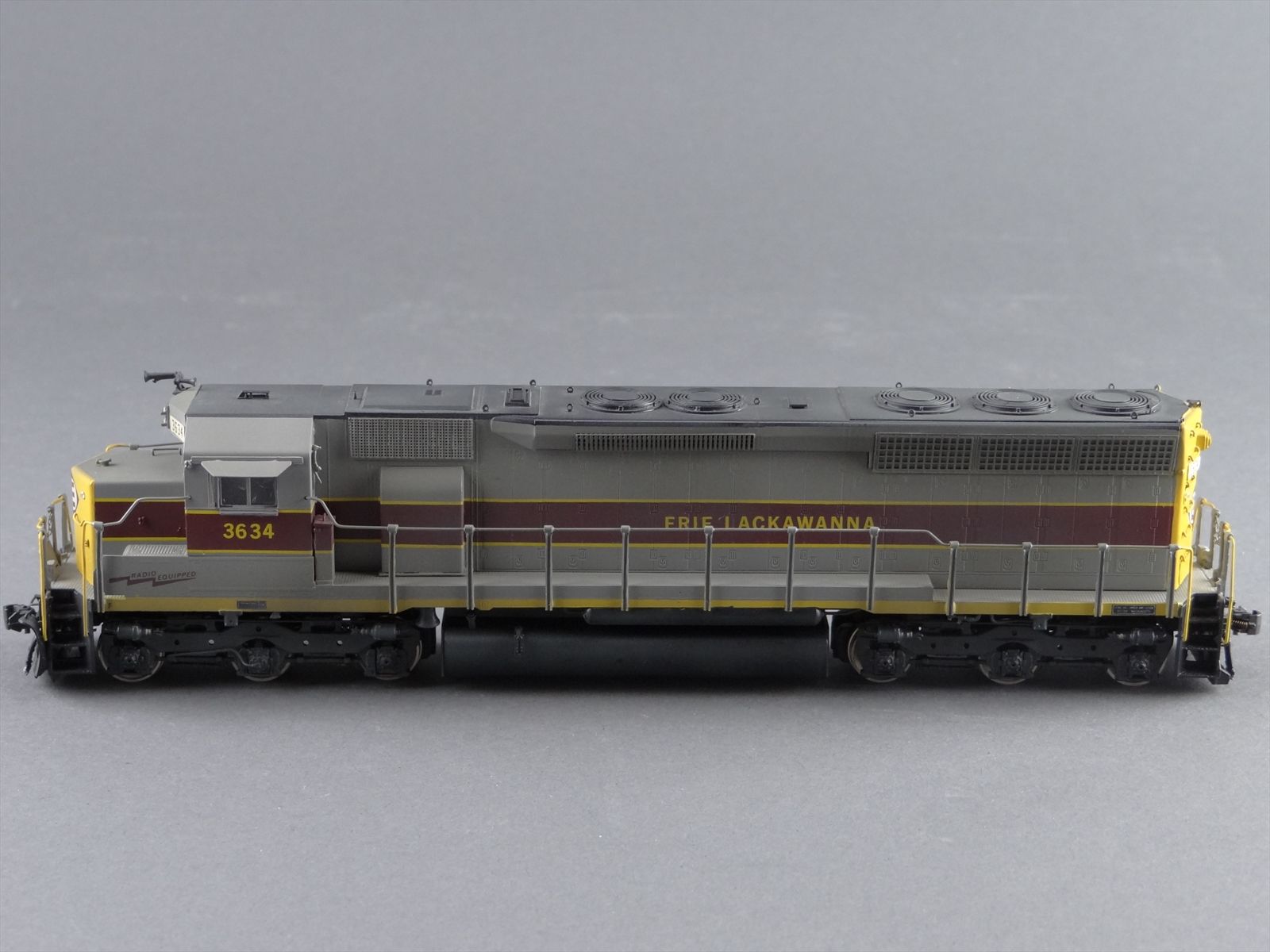 HO Brass Model Train - OMI #6069 Overland EL Erie-Lackawanna SD45 #3634 - CUSTOM