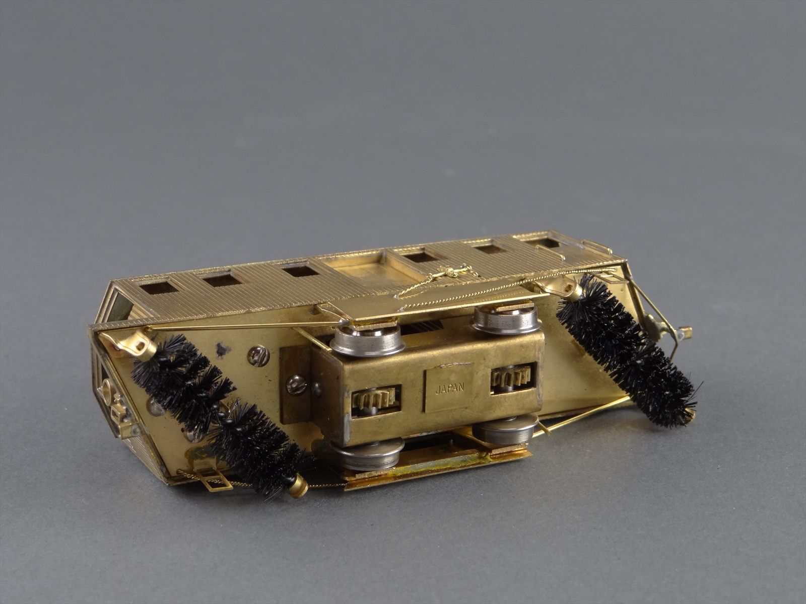 HO Brass Model Train - Fairfiled Models Snow Sweeper Trolley