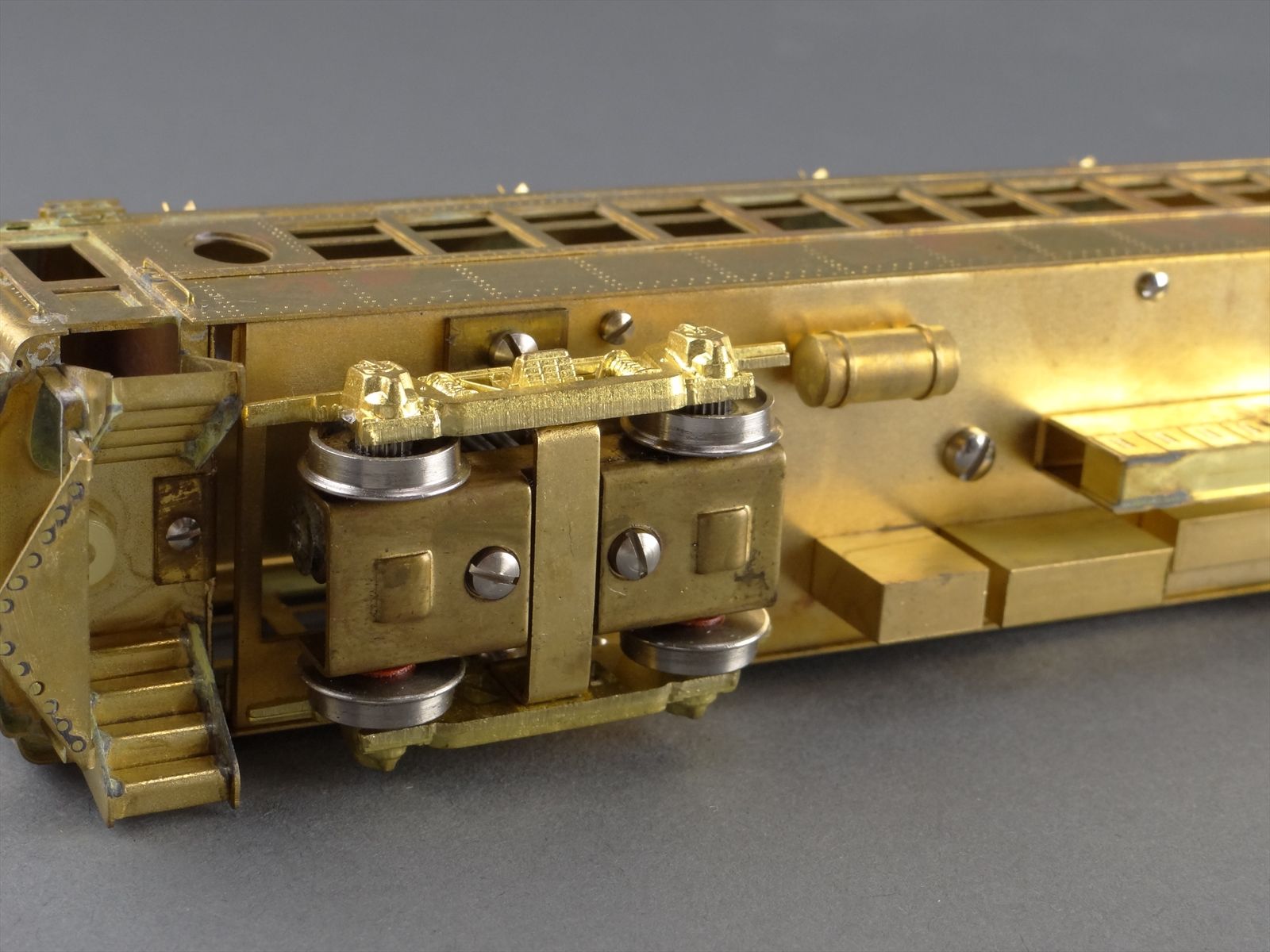 HO Brass Model Train - Suydam Orion 1200 PE Pacific Electric Steel San ...