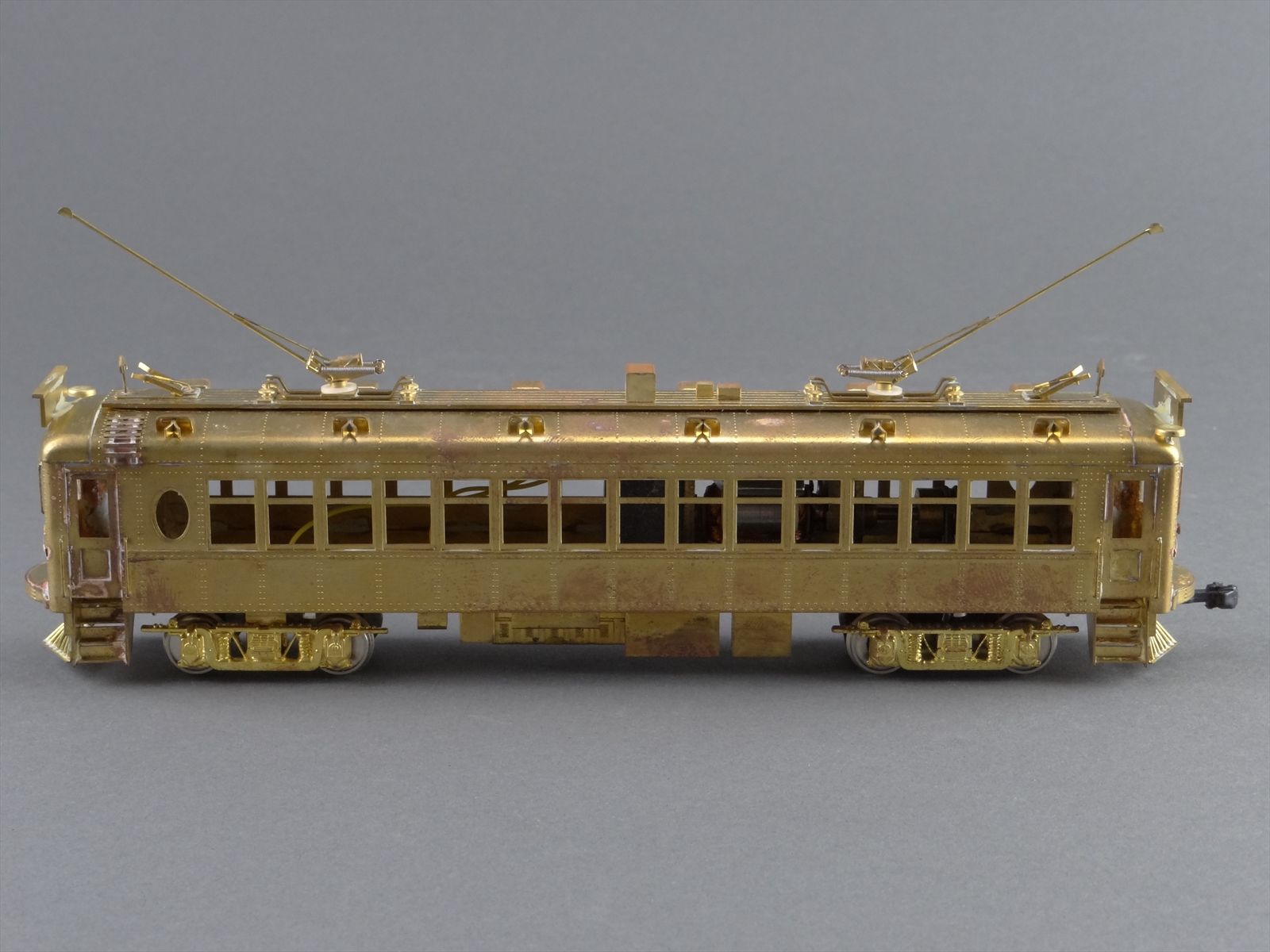 HO Brass Model Train - Suydam Orion 1200 PE Pacific Electric Steel San ...