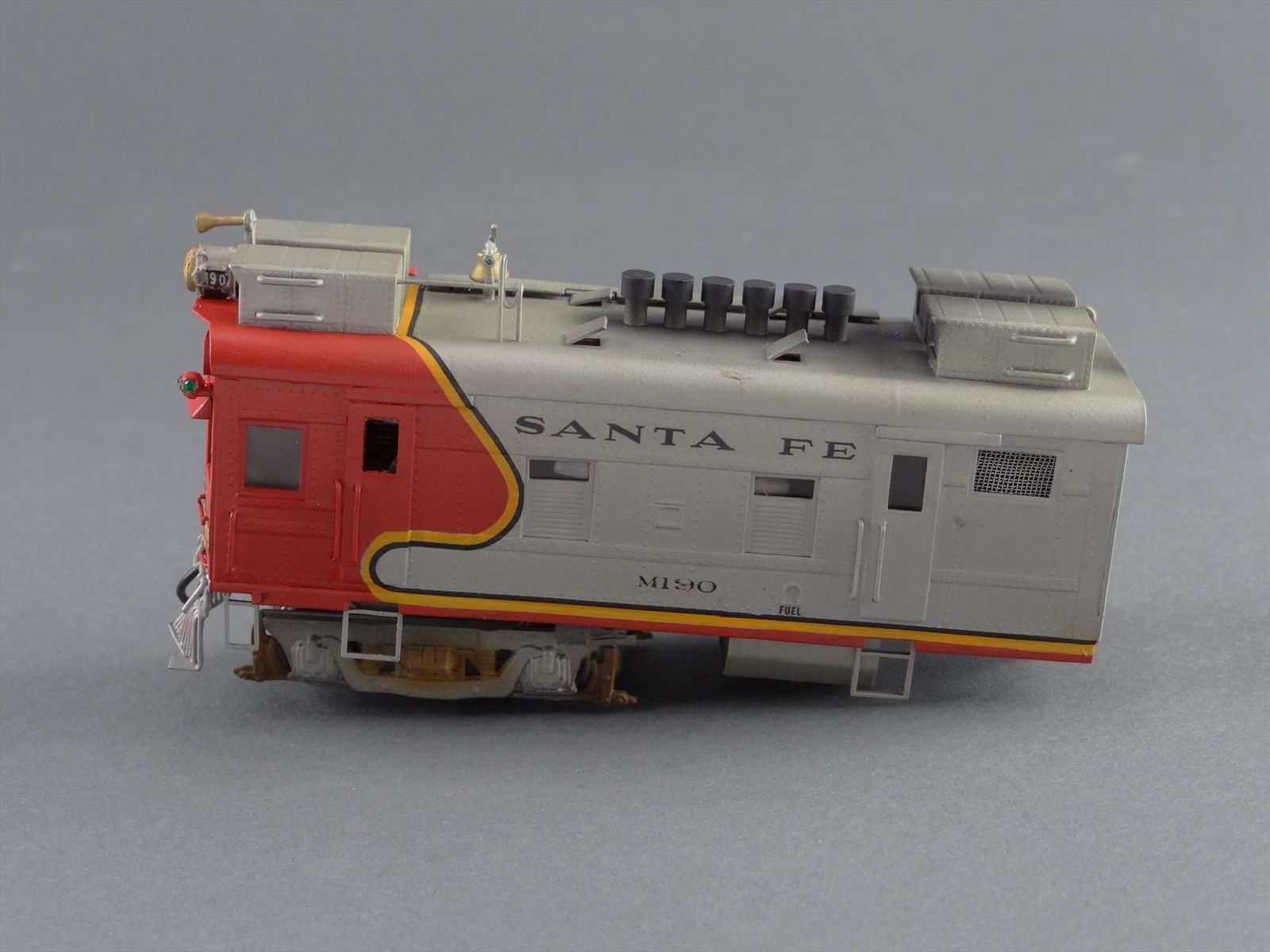 HO Brass Model Train Hallmark ATSF Santa Fe M-190 Articulated Gas ...