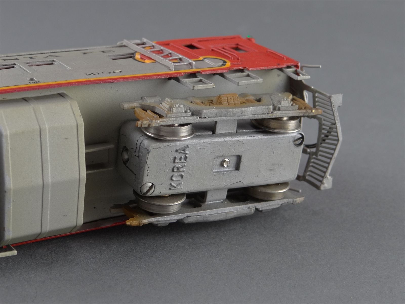 HO Brass Model Train Hallmark ATSF Santa Fe M-190 Articulated Gas ...