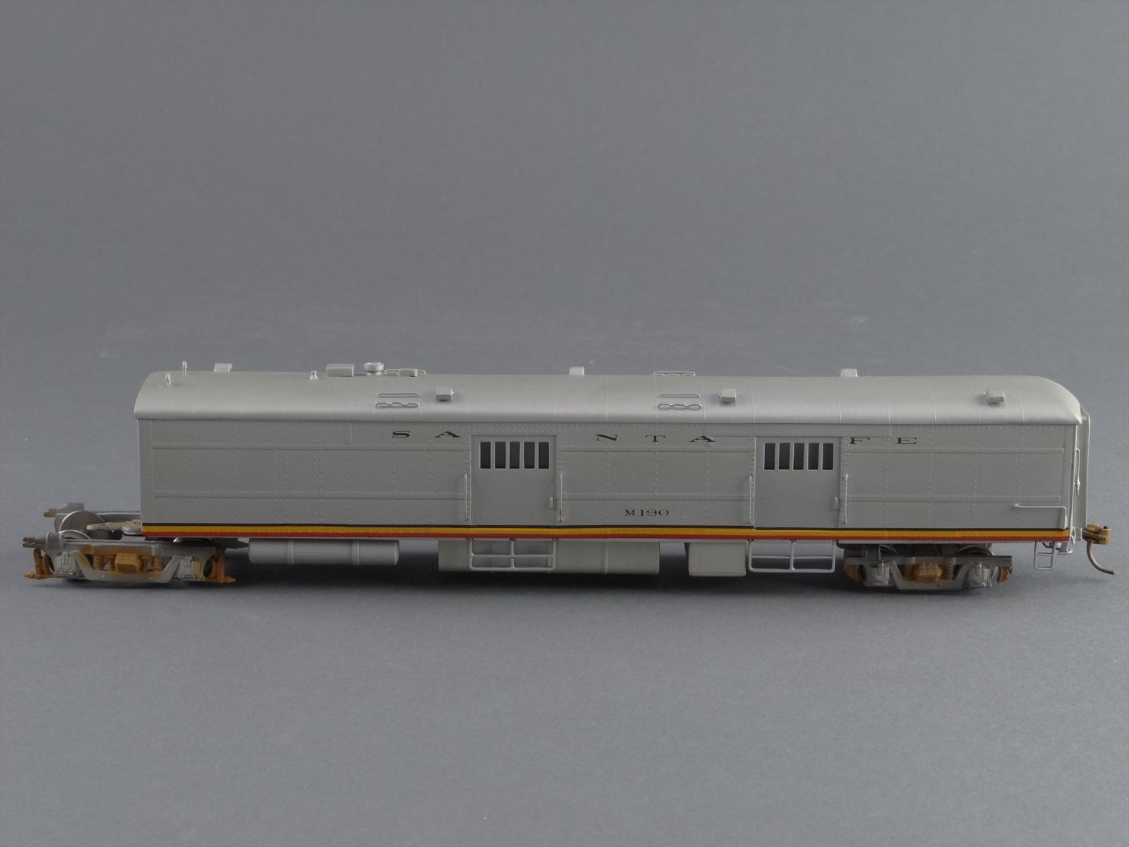 HO Brass Model Train Hallmark ATSF Santa Fe M-190 Articulated Gas ...