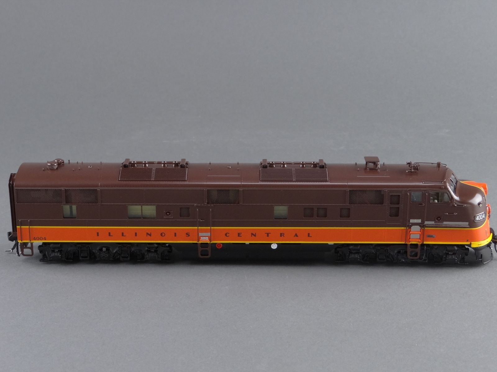 HO Brass Model Train - CIL 2442.1 Challenger IC Illinois Central E7 E7A ...