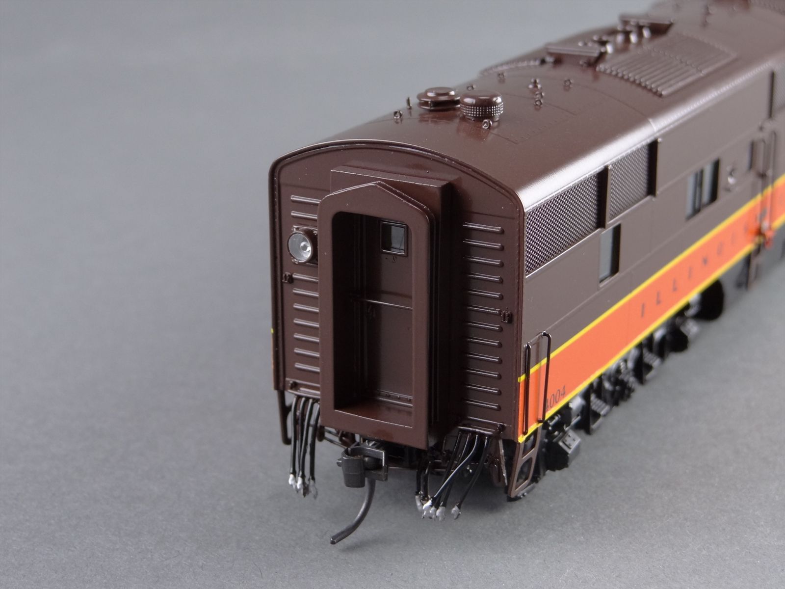 HO Brass Model Train - CIL 2442.1 Challenger IC Illinois Central E7 E7A ...