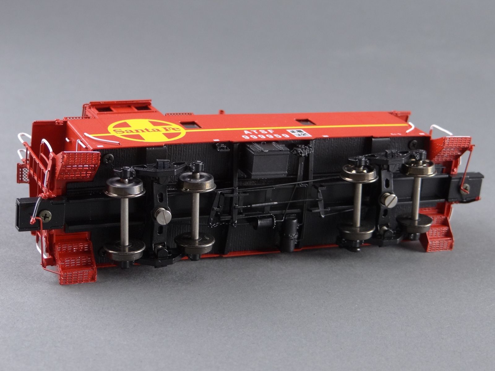 HO Brass Model Train - Pecos River 2709P ATSF Santa Fe - Ce-5 Caboose ...